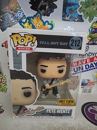 Funko Pop! Rocks Fall Out Boy Pete Wentz #212 (Hot Topic Exc) Vinyl ...