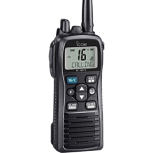 Icom M73 Submersible Handheld VHF Marine Radio - 6W 731797038401| eBay