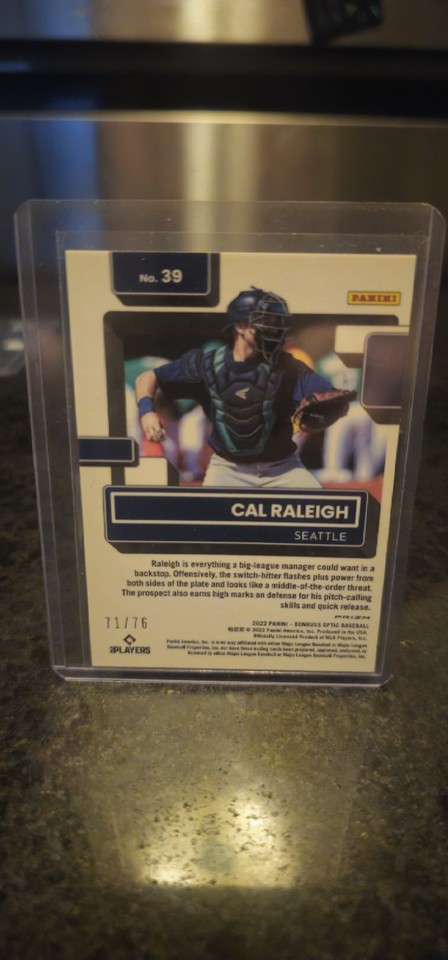 cal raleigh rookie card /76 Blue Stars | eBay