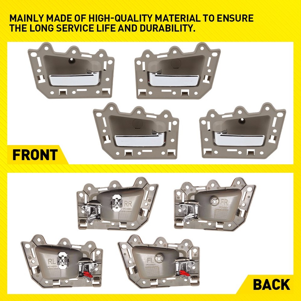 Front Rear Left-Right Beige Interior Door Handle For Jeep Grand ...