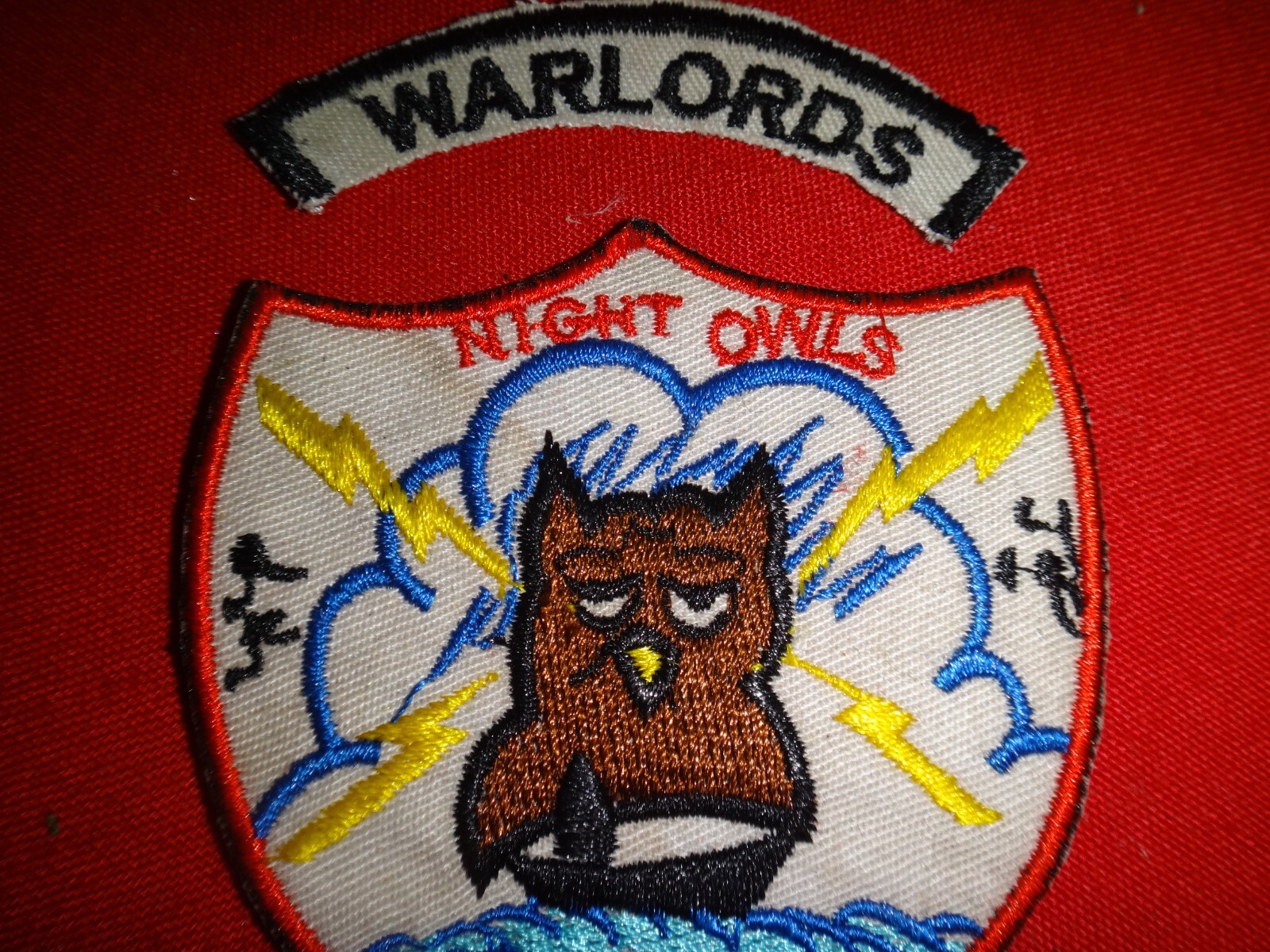 2 Vietnam War Patches: WARLORDS Arc + US 366th Fighter Wing NIGHT OWLS Patch | eBay