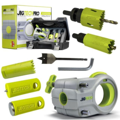 Jigtech Pro Installation Kit (JTP6000) Smart Door Handle Fitting System ...