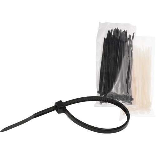 100Mm Cable Tie 100Pk Black - 100 Pack | eBay