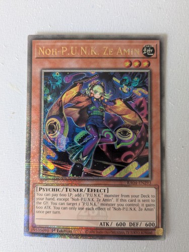 RA04-EN293 Noh-P.U.N.K ze amin 25th Century Secret Rare Yu-gi-oh ...