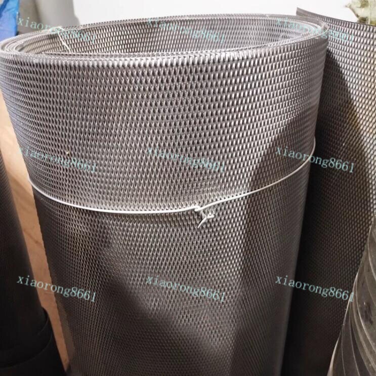 300mm X 300mm X 1mm New Metal Titanium Mesh Sheet Perforated Plate ...