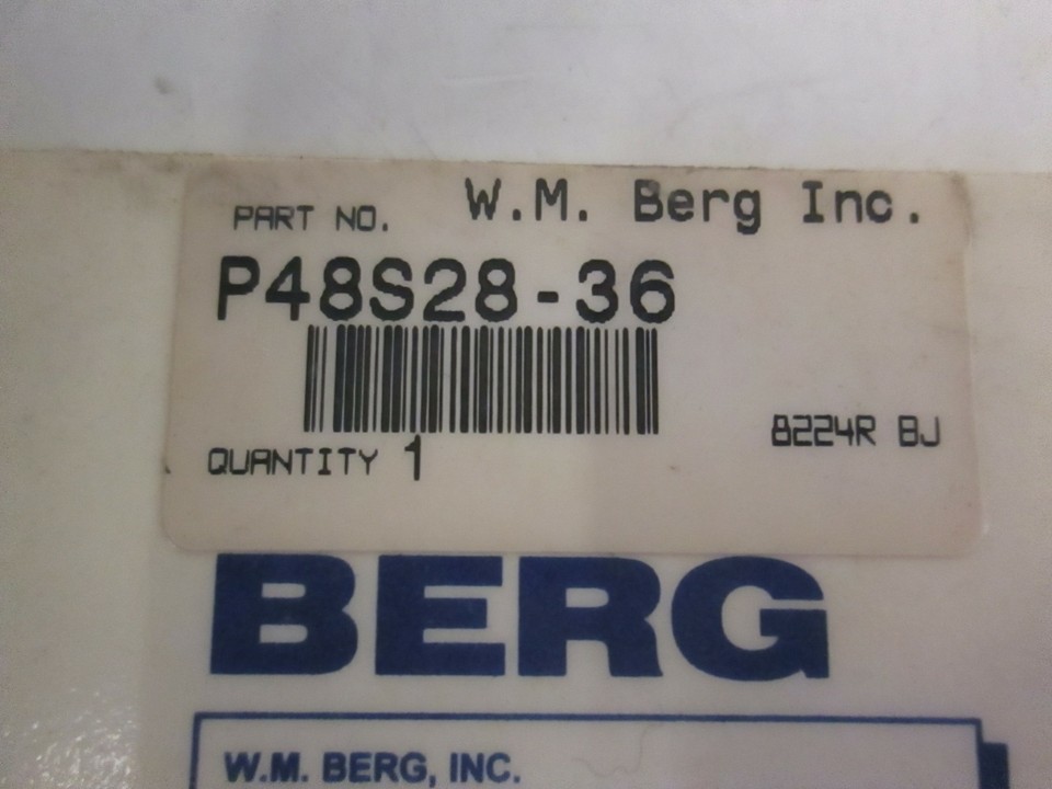 WM Berg P48S28-36, Aluminum Timing Pulley, NIP | eBay