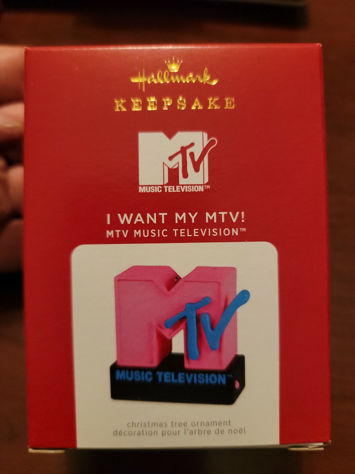 2021 Hallmark Keepsake MTV Music Television I Want My MTV! Magic light ...
