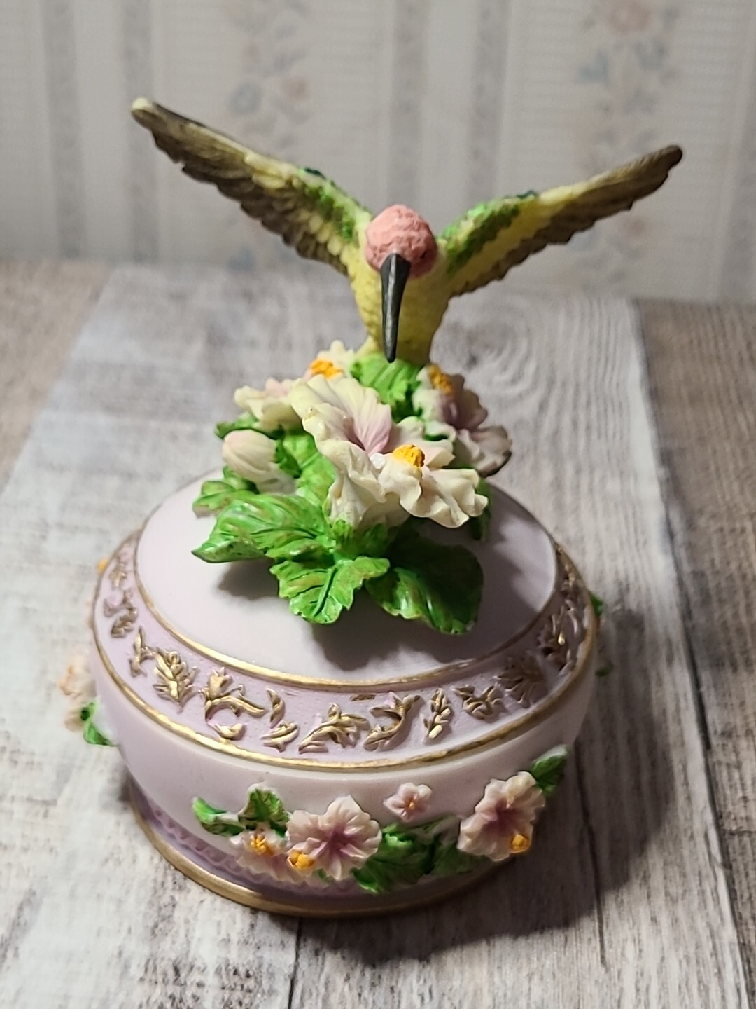 Hummingbird Music Box Songbird Treasure Music Box Collection Unchained ...