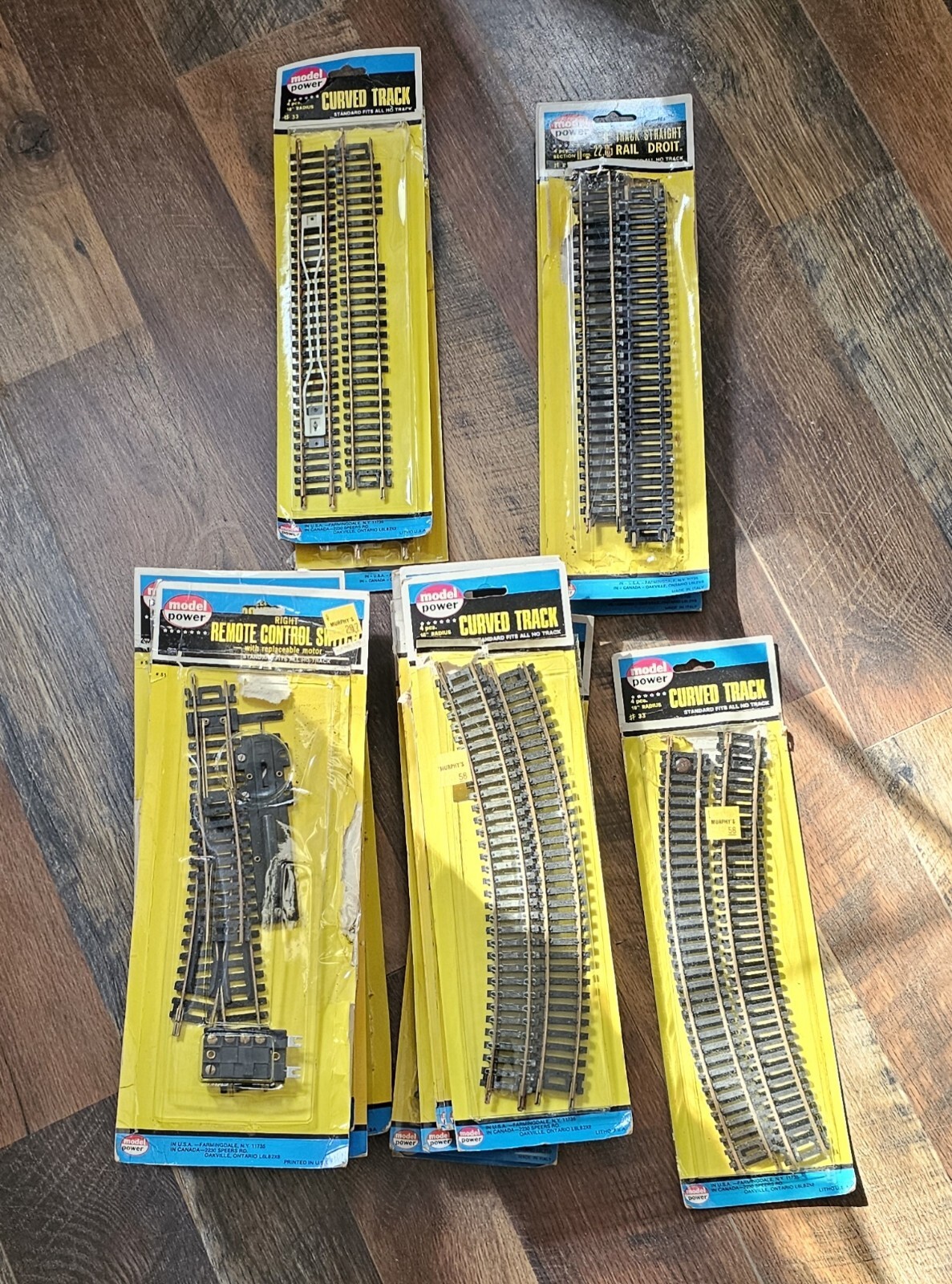 Model Power Lot Of HO Train Track | eBay