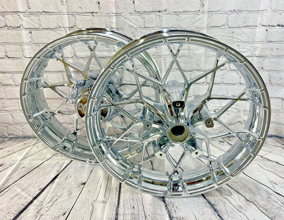 Harley Davidson 2020-2024 Prodigy Street Glide Road Chrome Rims Wheels ...
