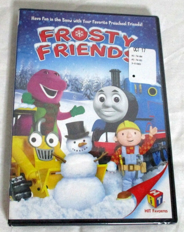 NEW HIT FAVORITES: FROSTY FRIENDS DVD THOMAS & FRIENDS BOB THE BUILDER ...