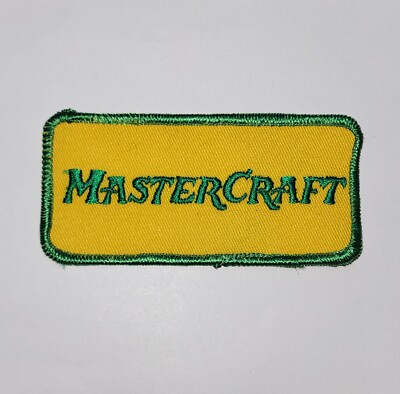 Vintage Mastercraft Embroidered Patch | eBay