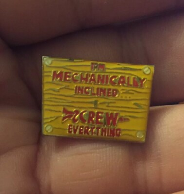 Mechanically Inclined 2 Screw Vintage PIN 80’s Harley Davidson ...