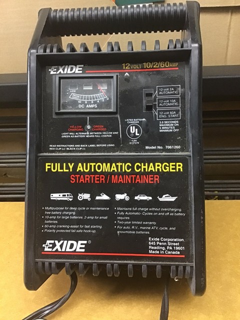 Exide Battery Charger Manual