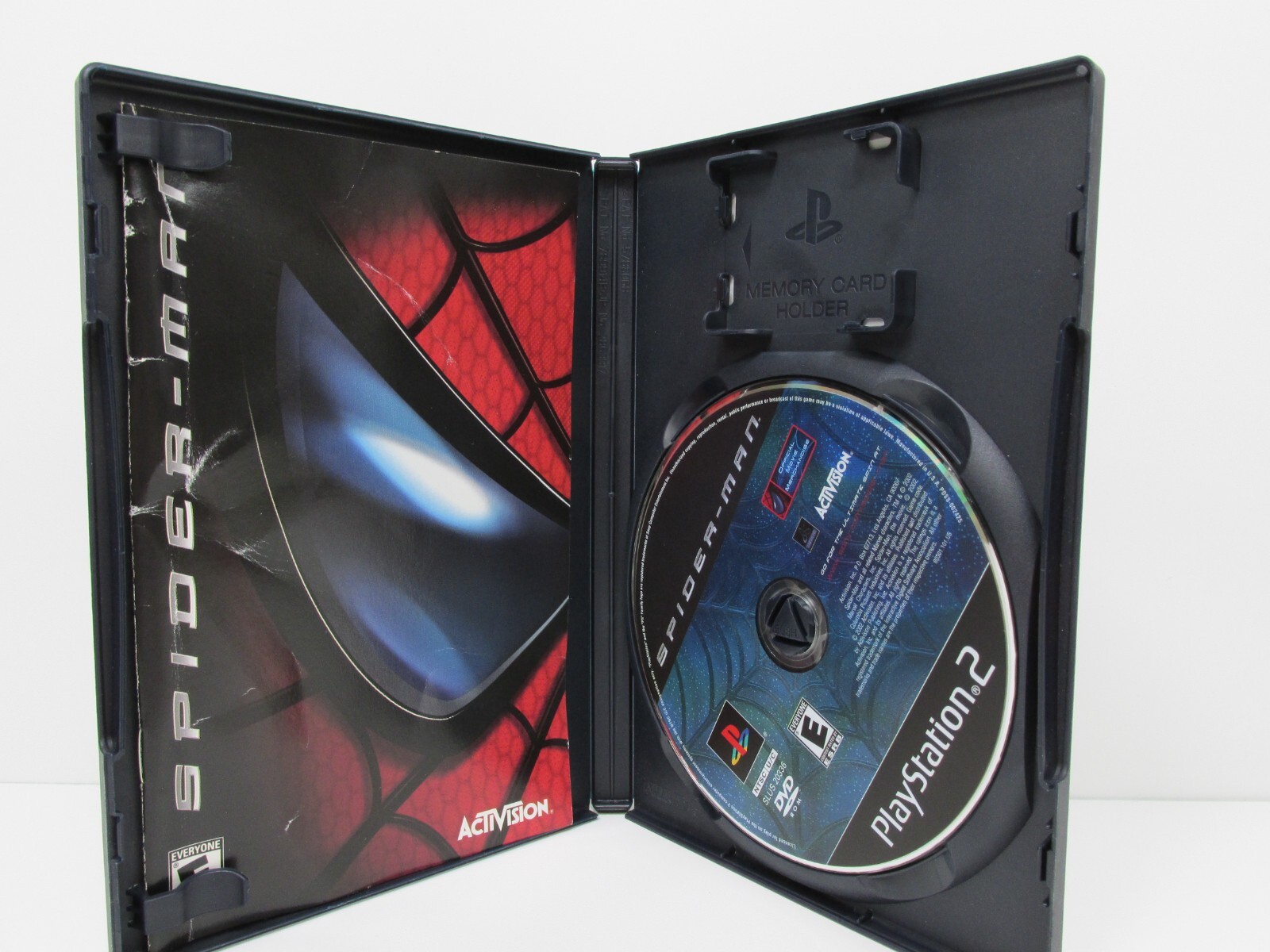 Spider-Man (Sony PlayStation 2, 2002) Black Lbl PS2 CIB Complete w ...