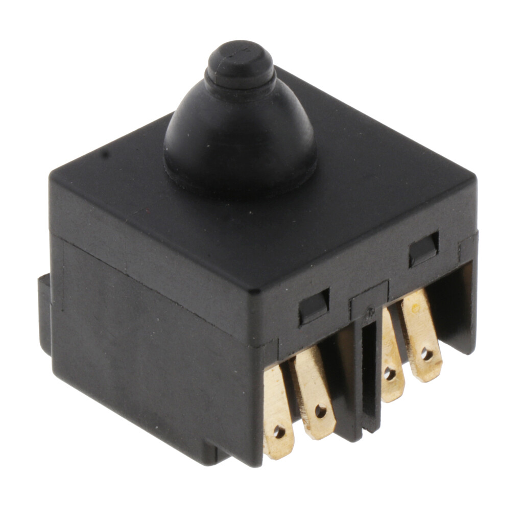 Black Replacement Push Button Switch for Angle Grinder 100 4 ...