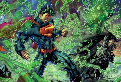 Comics Superman green CCG Playmat Custom Playmat Mat Pad 33193 | eBay