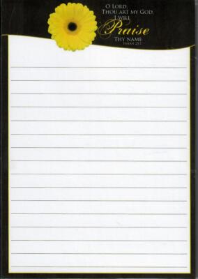 57019 - NOTE PAD - PRAISE - KJV | eBay