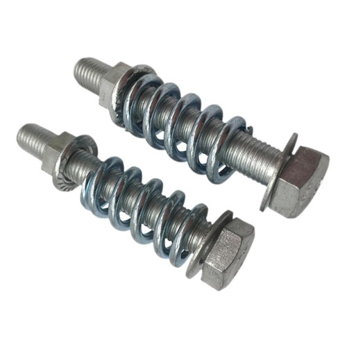 2Pcs M10x 1.25 Exhaust Screws And Spring Stud Nut Kit, Easy to Install ...