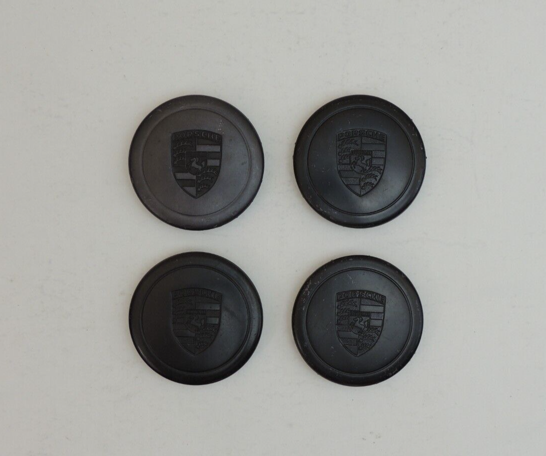 SET of 4 - Genuine Used Porsche 911 Wheel Center Cap Ring Clip Matte ...