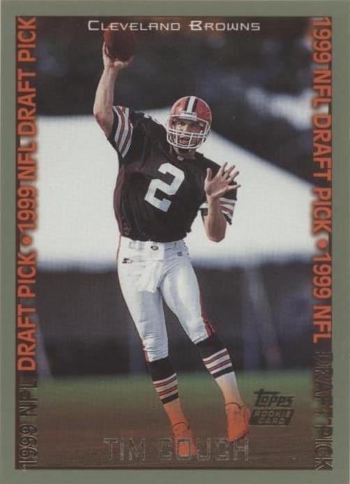 1999 Topps - 1999 NFL Draft Pick Tim Couch #345 (RC) for sale online | eBay