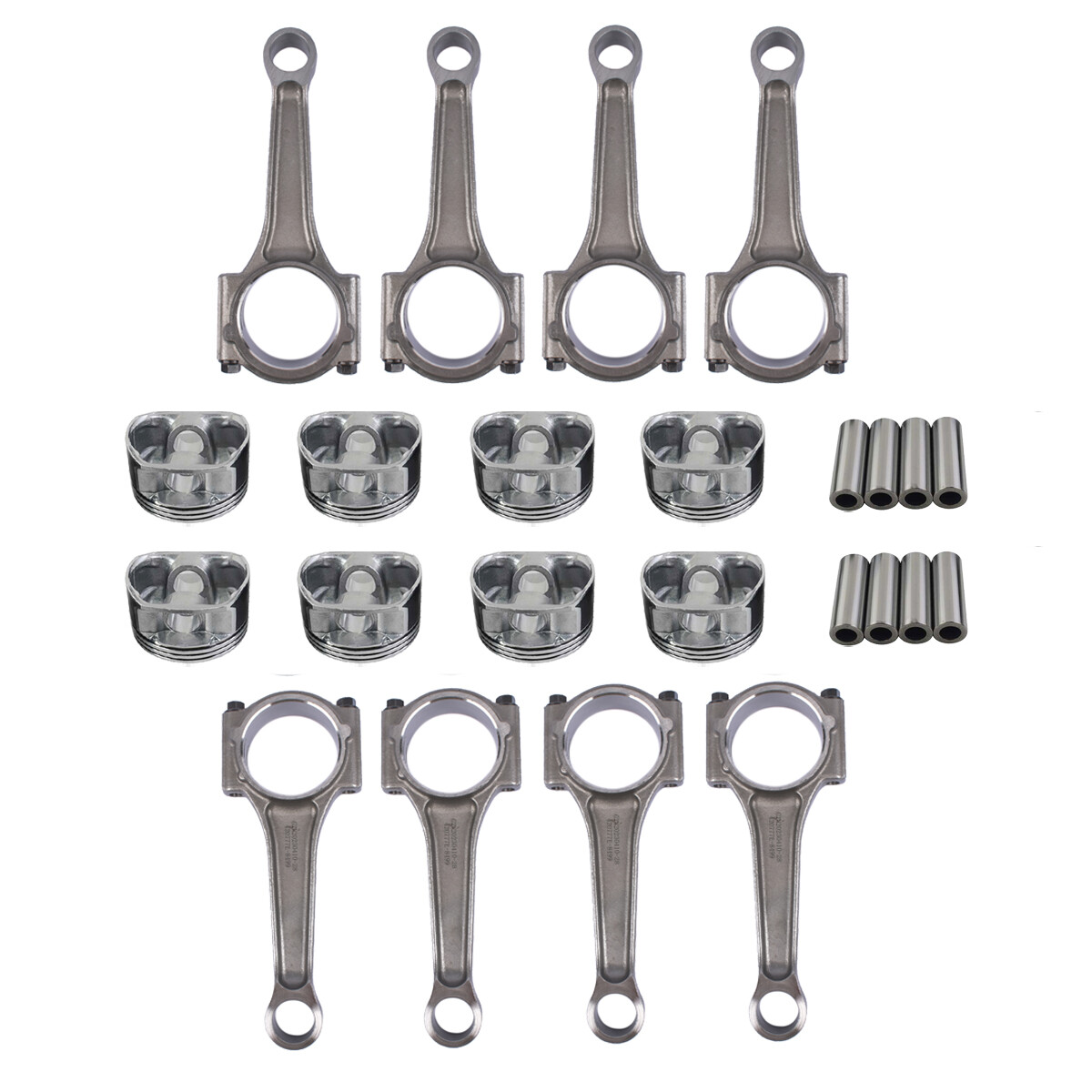 Pistons Connecting Rods Kit For 03-08 Dodge Jeep Ram 1500 2500 Chrysler ...