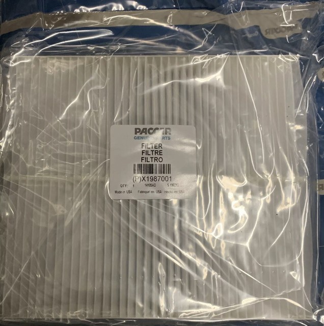 Genuine PACCAR X1987001 Cabin Air Filter for sale online | eBay