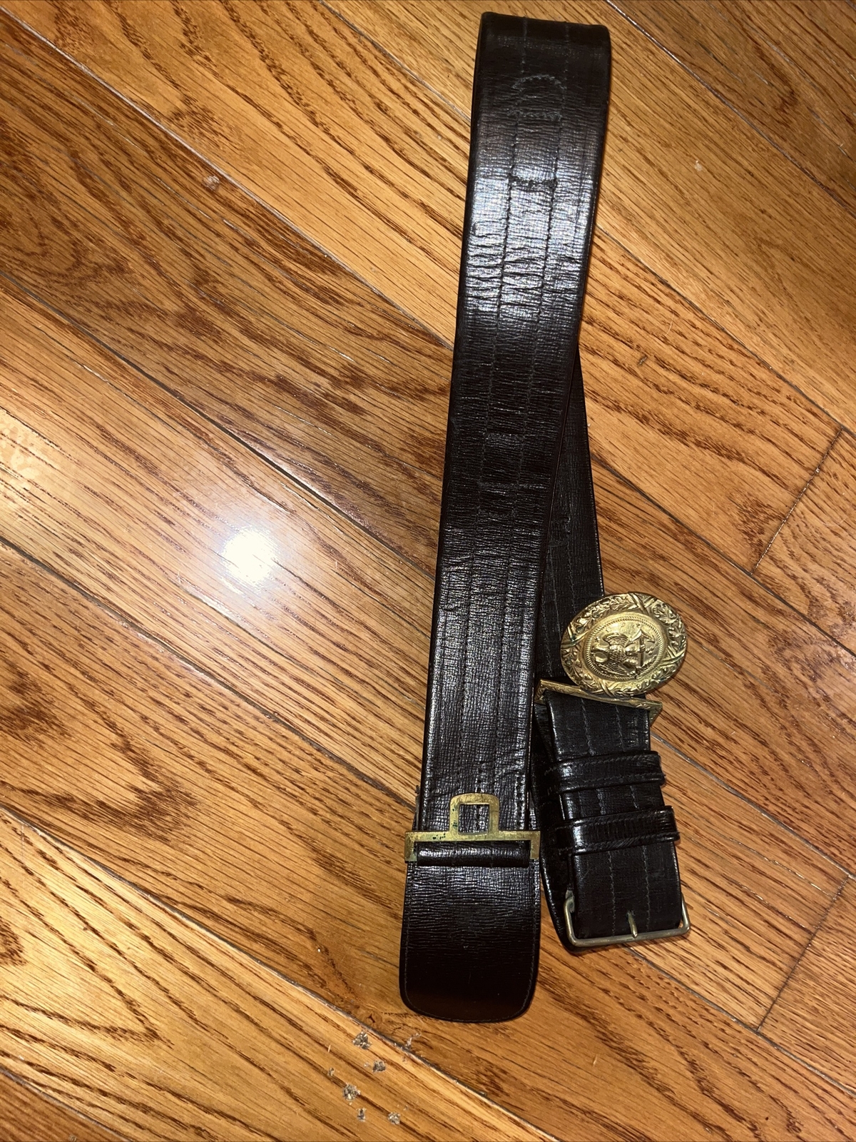 Original World War Il Meyer New York USN navy belt - Gem