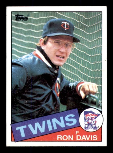 1985 Topps Baseball #430 Ron Davis NM or Better *bb1 | eBay