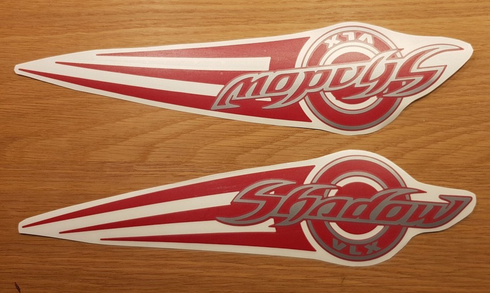 2x Repair Sticker for HONDA Shadow 600 VLX Fuel Tank Decals Emblems ...