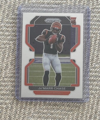 2021 JAMAR CHASE PANINI PRIZM BASE #337 ROOKIE CARD RC BENGALS | eBay
