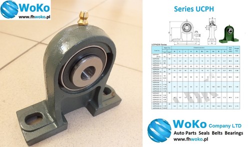 UCPH206,ucph206 (NPH30) 30mm Bore Metric Pillow Block Bearing UCPH-206 ...