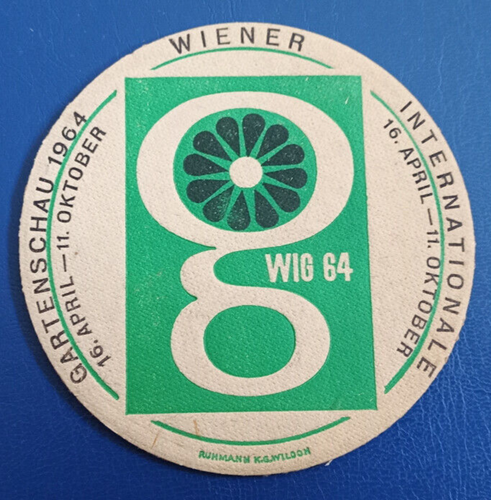 Bierdeckel Brauerei Liesinger Kaiser Wien Internationale Gartenschau ...