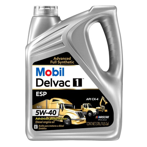 Mobil Delvac 1 ESP API CK4 Full Synthetic Diesel Engine Oil 5W-40 - 1 ...