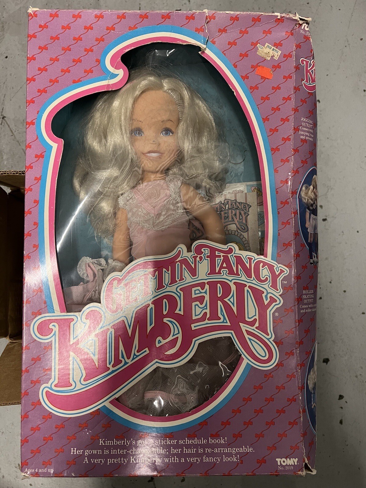 1984 Tomy 17" GETTIN FANCY KIMBERLY Doll NIB W/ FREE SHIPPING | eBay