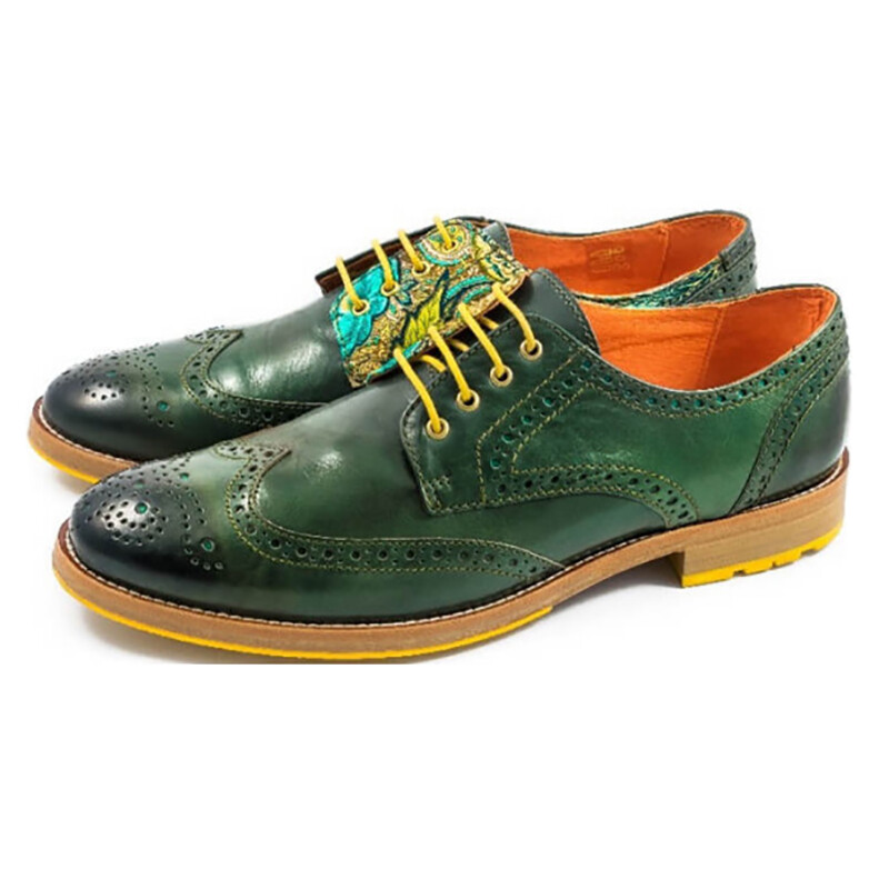 Men's Lace Up Formal British Wing Tip Brogues Classic Oxfords Dress ...