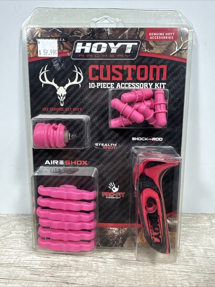 Hoyt Archery 10-Piece Custom Color Compound Bow Accessory Kit: Grip ...