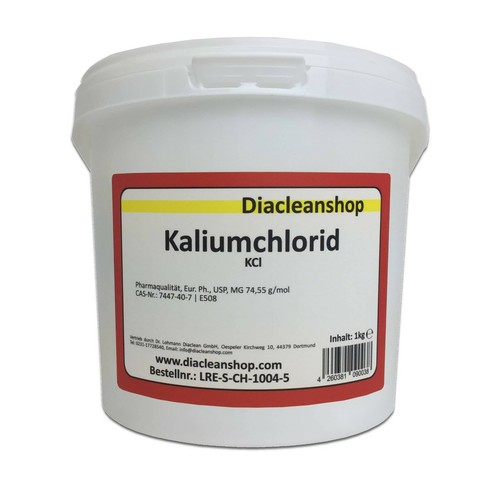 Kaliumchlorid E508 in Pharmaqualität 1kg | eBay