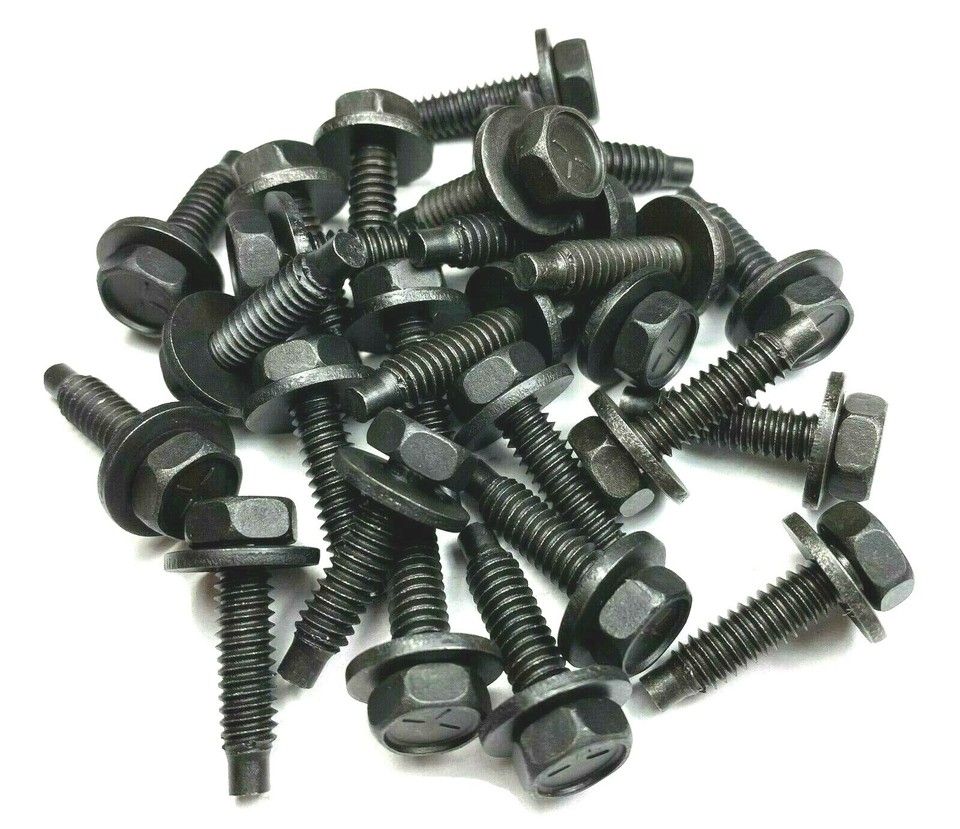 1/4" Body Bolts & Extruded U-Nut Clips 1/4-20 x 1" (Qty-25 Each) #1605 ...