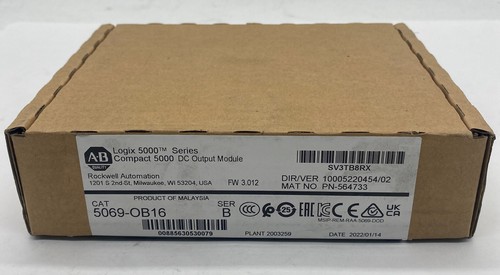 Allen-Bradley 5069-OB16 SER.B Compact 5000 DC Output Module | eBay
