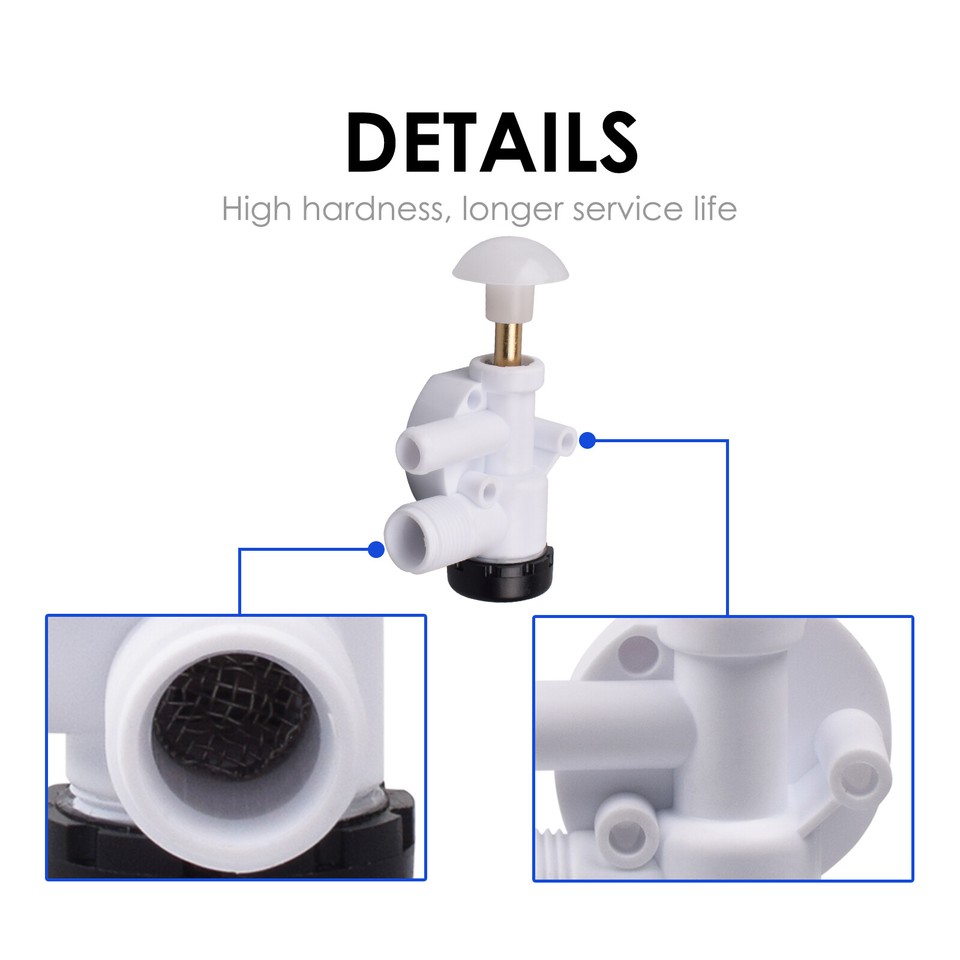 385314349 RV Water Valve Kit Upgraded Toilet Water Valve For Dometic ...