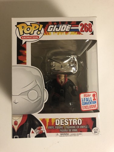 Funko POP! Animation GI JOE Destro 2017 NYCC Fall Convention Exclusive ...