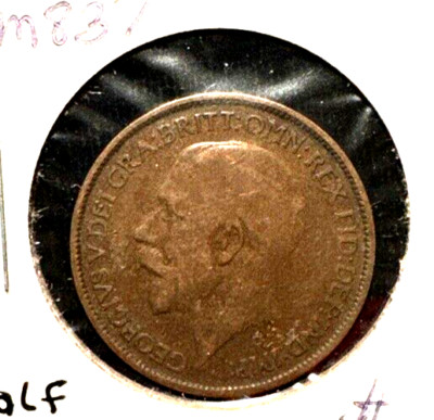 Great Britain 1925 half penny KM 837 | eBay