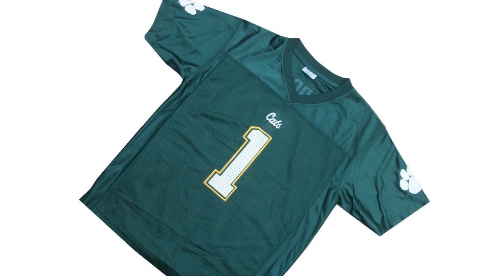 New Youth Boys NCAA Northern Michigan Wildcats NMU Green Football ...