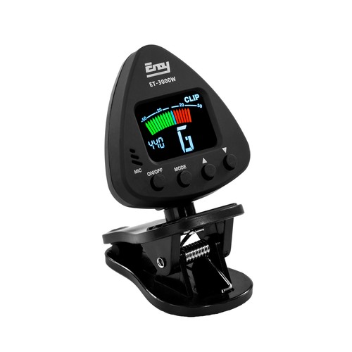 ET 3000W Wind Instruments Tuner Supports Mic & Clip-on Tuning Modes for ...