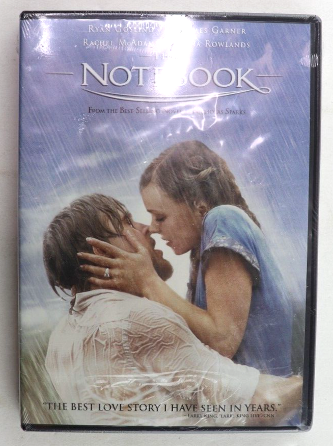 The Notebook DVD With Ryan Gosling Rachel McAdams James Garner Gena ...