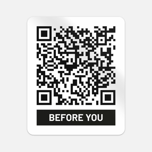 | Scan Me | Before You QR Code Sticker Vinyl Car Bumper Decal | eBay