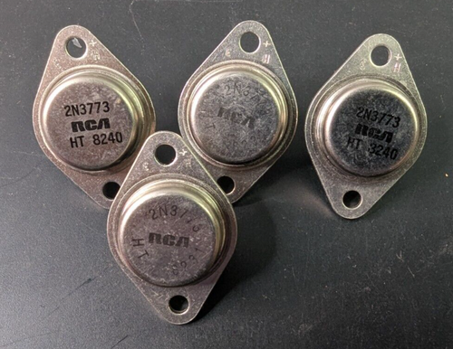 NOS RCA 2N3773 Power Transistor - Lot of 4 | eBay