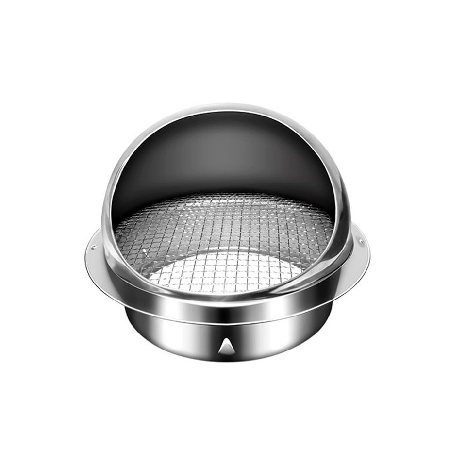 Dryer Vent Pipes Air Vent Grille Brushed Bull Extractor Nosed Stainless ...