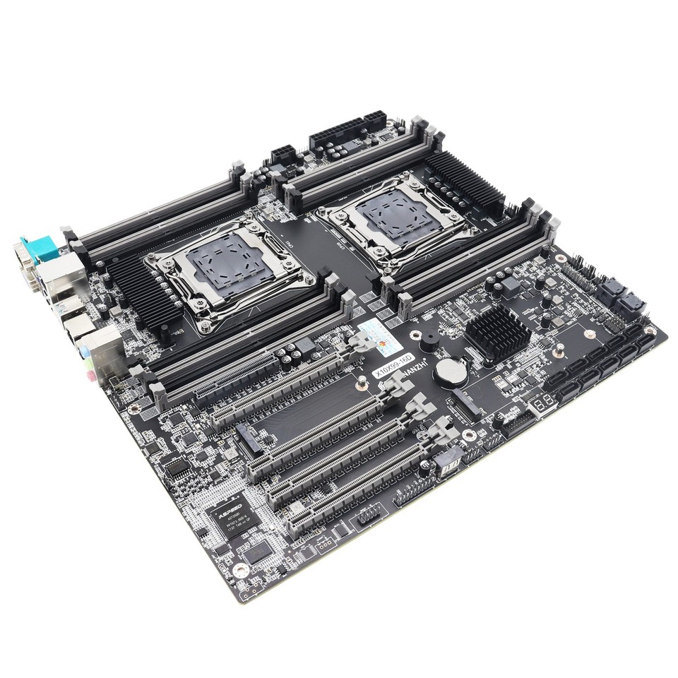 X10X99-16D V2.0 E-ATX Server/Workstation Motherboard LGA2011-3 Dual CPU ...